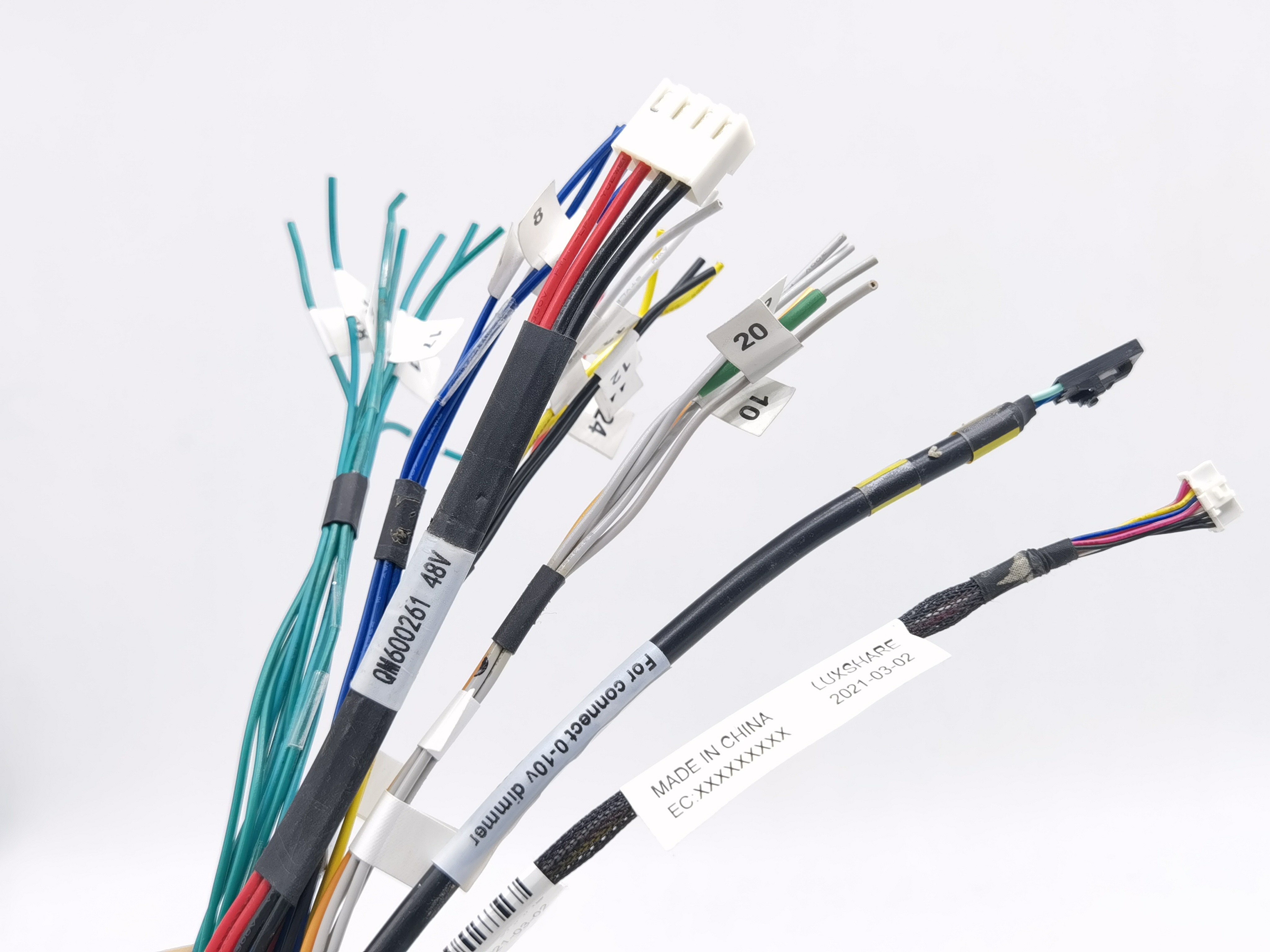 Matte Finish Wire And Cable Labels Thermal Transfer Clear Vinyl Self ...